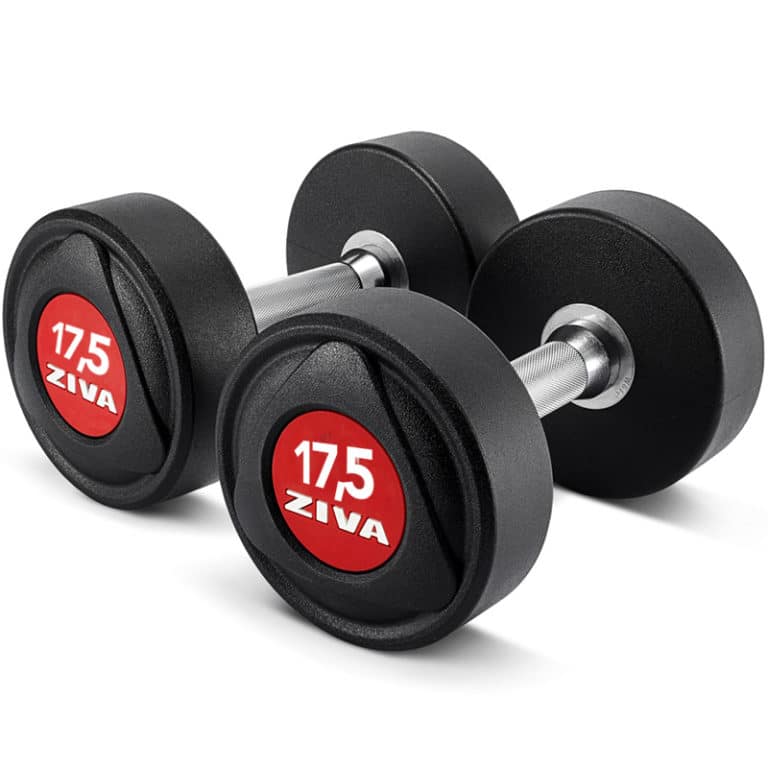 ZIVA DUMBBELLS 17,5KG - Johnson Fitness